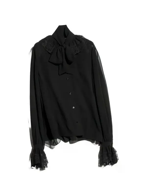 Gucci Light Silk Georgette Shirt