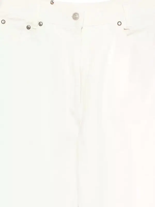 Versace 1980s Logo Patch Jeans