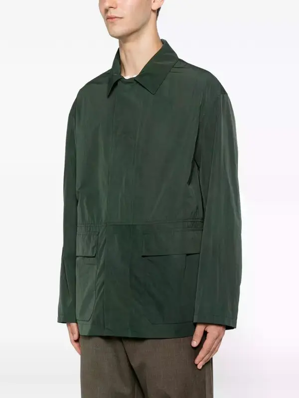THE ROW Frank Drawstring-waist Flap-pocket Jacket