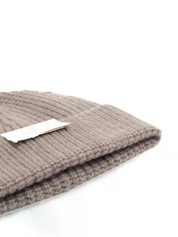 Brunello Cucinelli Ribbed-knit Cashmere Beanie Hat