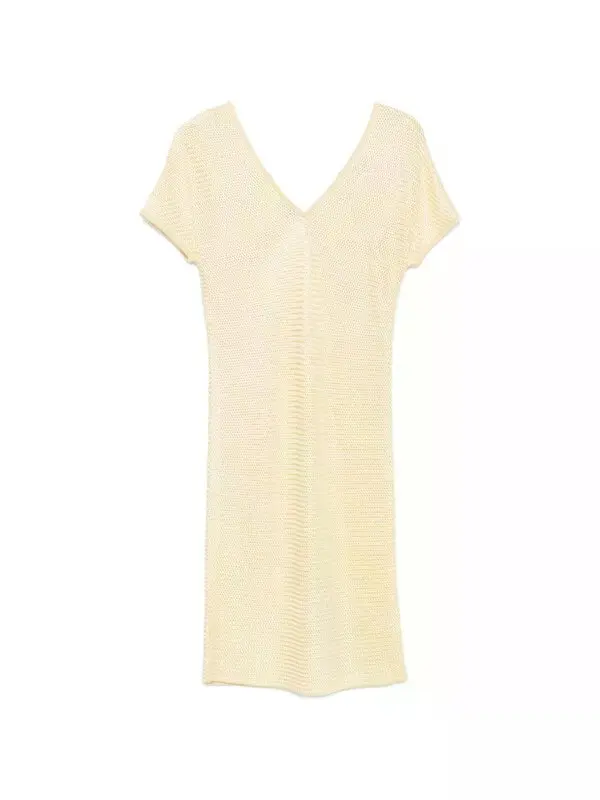 Celine 2000s V-neck Midi Dress
