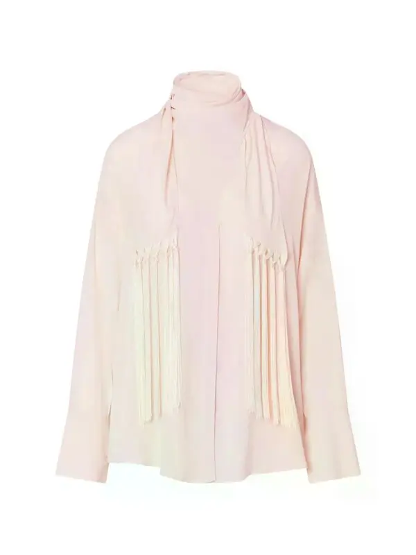 Liu Jo Shirt With Scarf - Neutrals