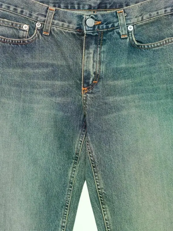 John Richmond 2000s Patch-detail Jeans