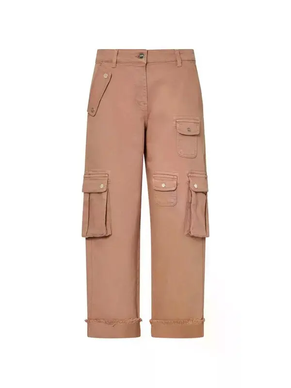 Liu Jo Worker Pants With Pockets - Pink