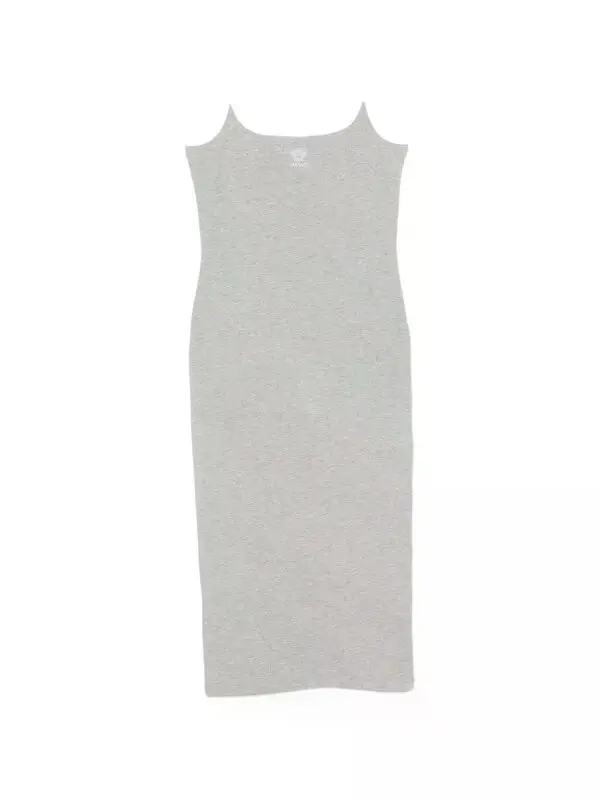 Versace Logo-embroidered Midi Dress
