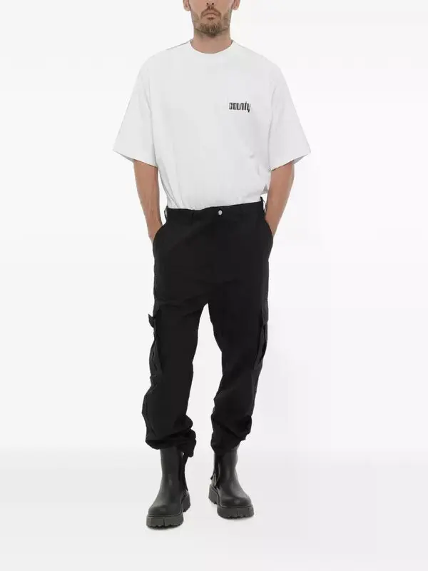 COUNTY OF MILAN Embroidered Logo Cargo Pants