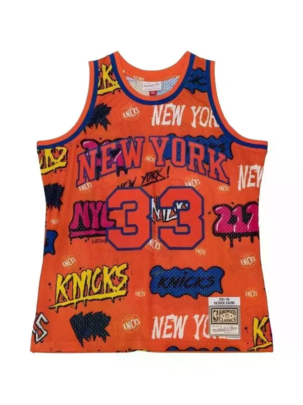 Mitchell & Ness New York Knicks 1991 Slap Sticker Swingman Tank Top