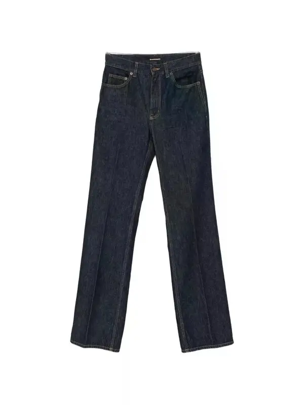 Saint Laurent Belt-loop Buttoned Jeans