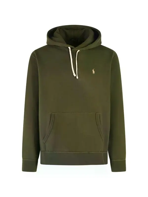 Polo Ralph Lauren Pony Logo-embroidered Hoodie - Green