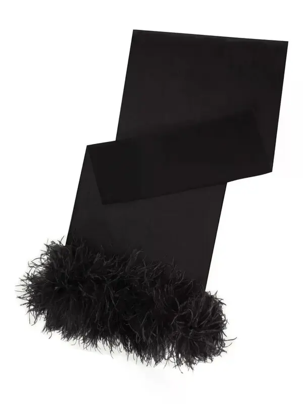 TALLER MARMO Dita Spirito Stole Feather Scarf