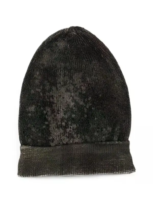 Avant Toi Turn-up Brim Beanie Hat