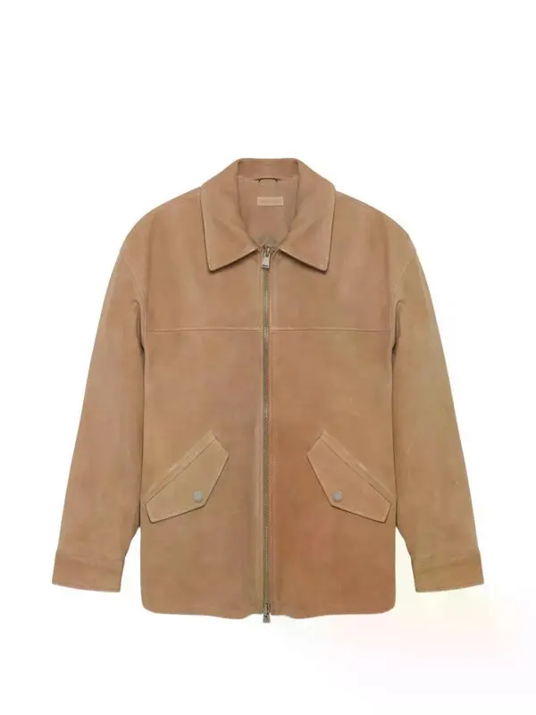 Simkhai Aslan Suede Leather Jacket