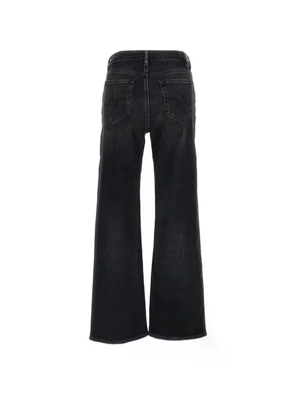 Ag Faded-effect Wide-leg Jeans