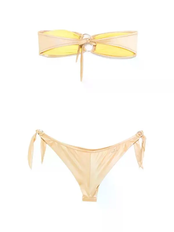 PIN-UP STARS Ring Detail Side-tie Bikini