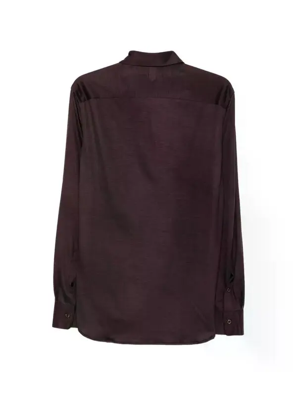 Canali Button-fastening Long-sleeve Shirt