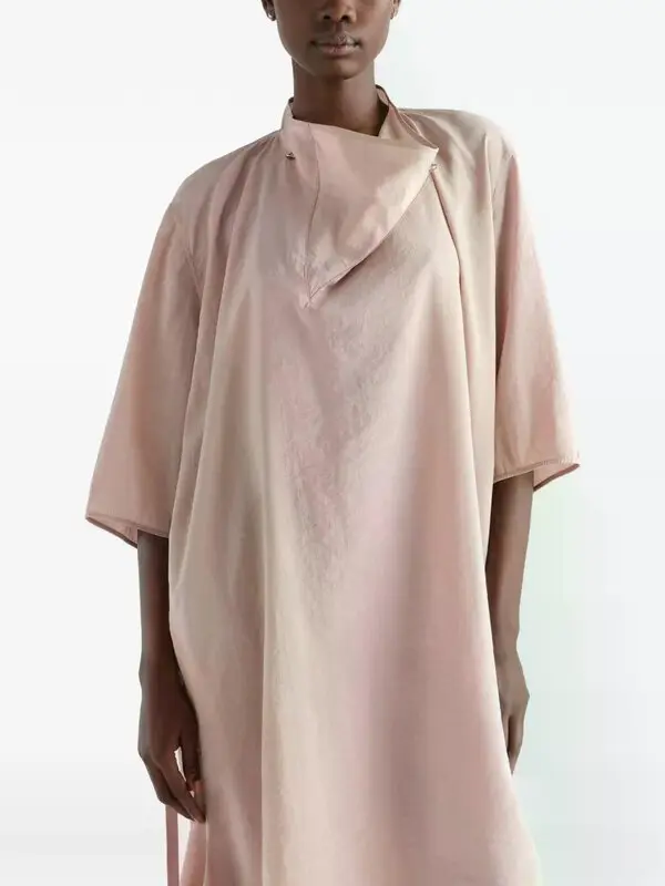 LEMAIRE Soft-collar Dress In Dry Silk