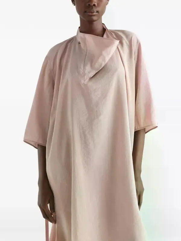 LEMAIRE Soft-collar Dress In Dry Silk