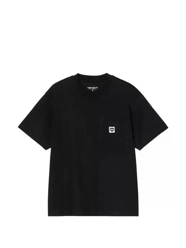 Carhartt Work In Progress Short Sleeve Pocket Heart T-shirt - Black