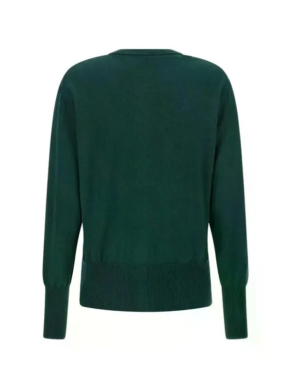 VIVIENNE WESTWOOD Bea Orb-embroidered Cardigan - Green