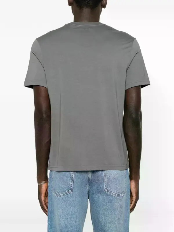 FRAME Crew-neck Short-sleeve T-shirt - Grey