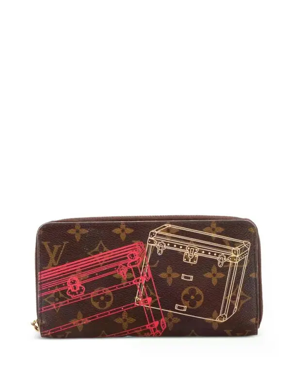LOUIS VUITTON Zippy Wallet Limited Edition Damier Small Wallets