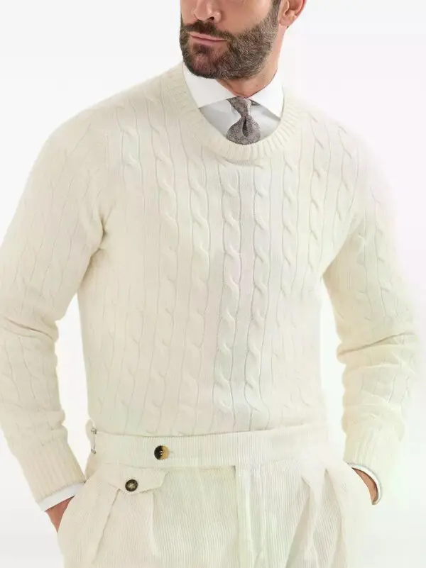 Brunello Cucinelli Cable-knit Cashmere Sweater