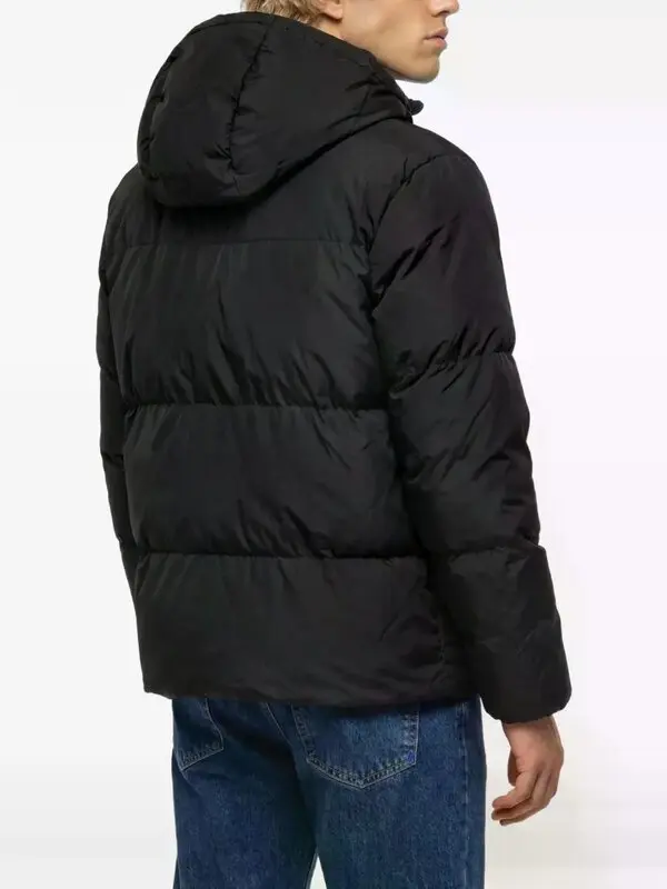 Karl Lagerfeld Logo-print Hooded Puffer Padded Jacket