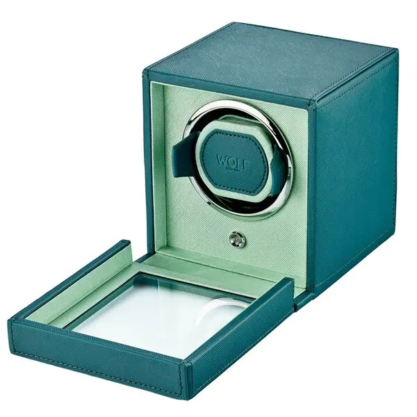 Wolf Cub Seltzer Single Watch Winder Seltzer Teal / Mint - Blue