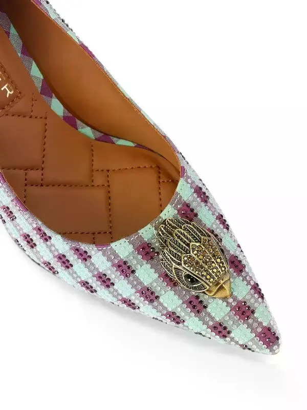 Kurt Geiger Crystal-embellished Eagle Head Pumps