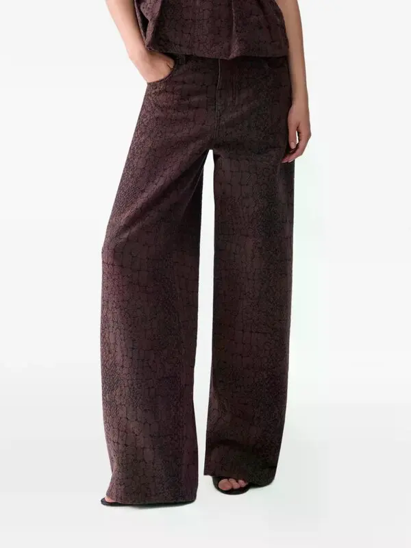 Liu Jo Balloon Jacquard Trousers