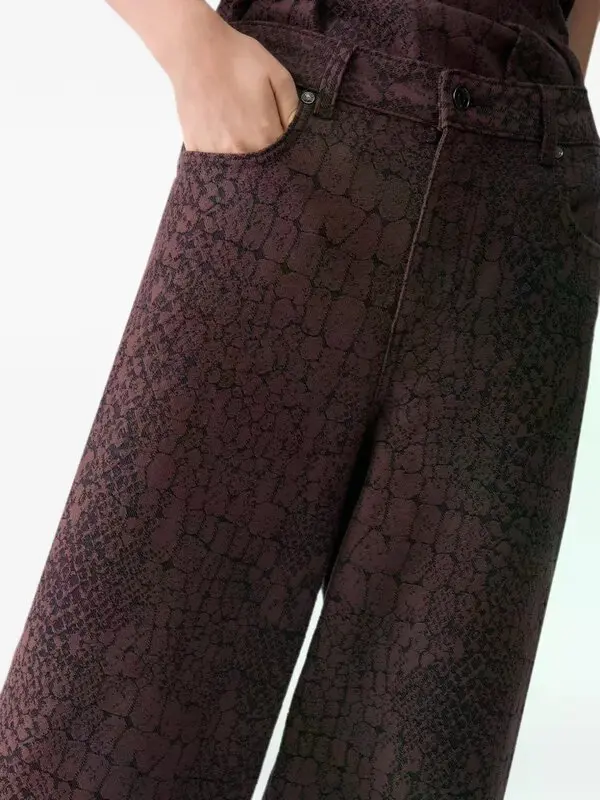 Liu Jo Balloon Jacquard Trousers