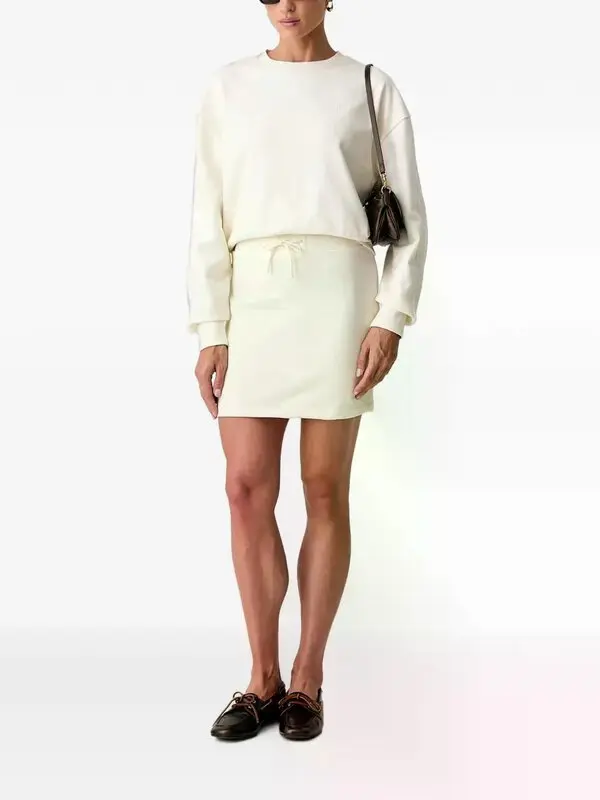Guess Embroidered-logo Mini Skirt
