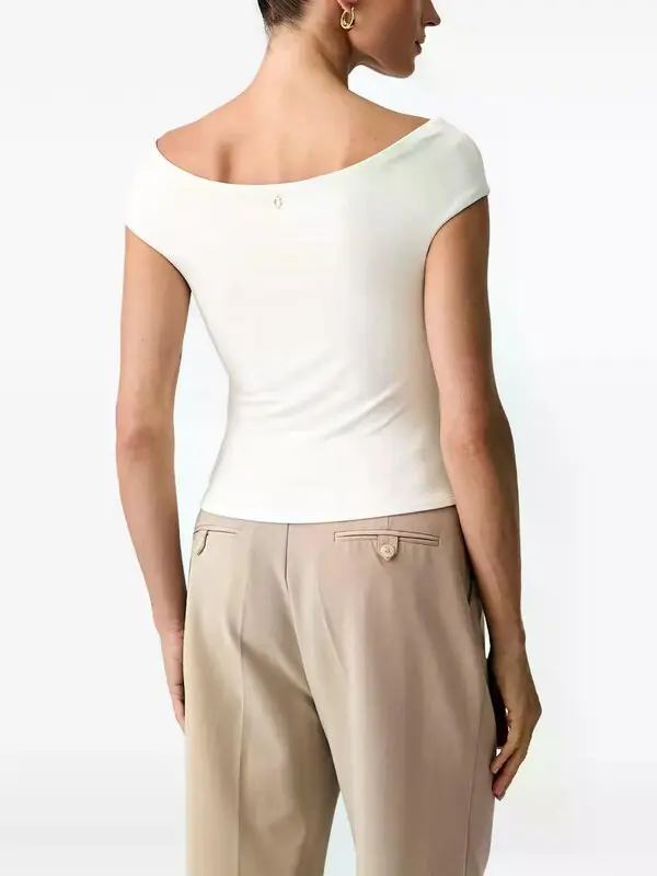 Guess Off-shoulder Jewel Top