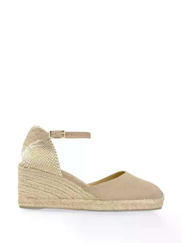 CastaÑer Carol Wedge Espadrilles - Neutrals