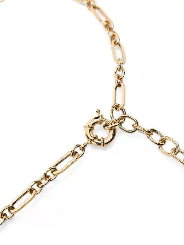 Saint Laurent Cassandre Chain Belt - Gold