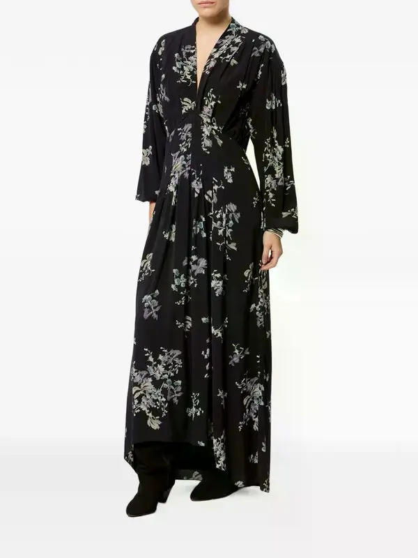 MARANT ETOILE Floral Print Maxi Dress