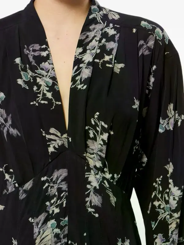 MARANT ETOILE Floral Print Maxi Dress