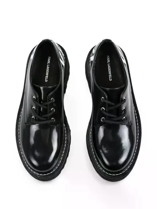 Karl Lagerfeld Logo-print Chunky-sole Shoes