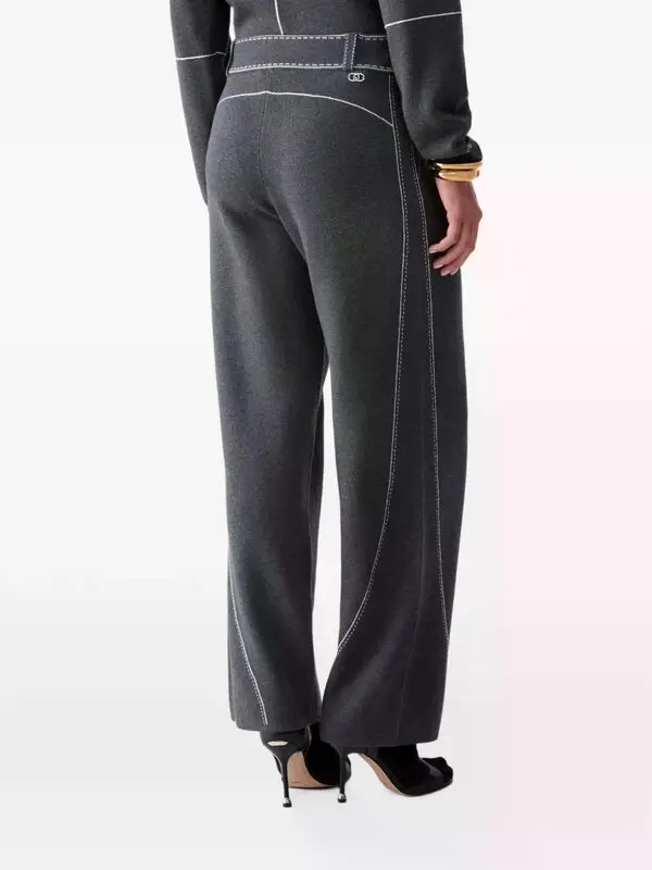Liu Jo Trousers With Contrast Stitching