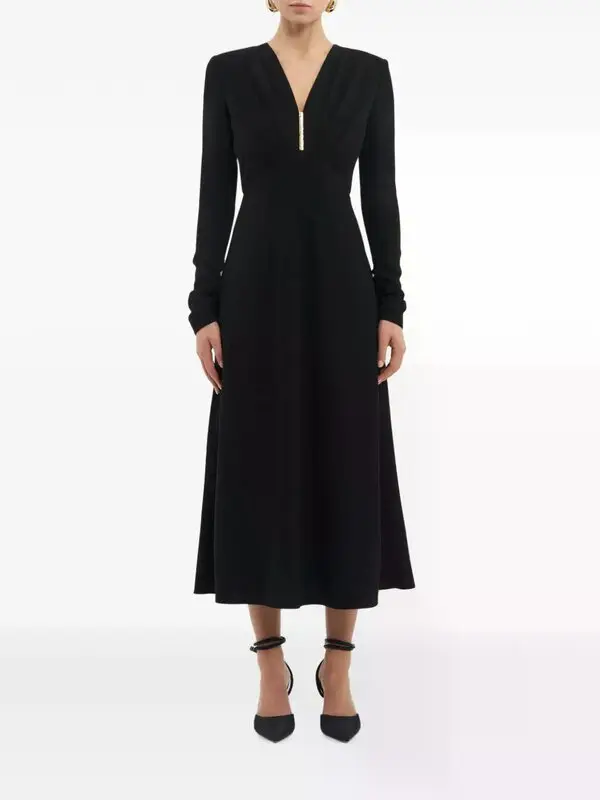 Rebecca Vallance Tallon Long Sleeve Midi Dress