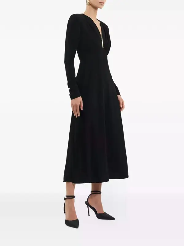 Rebecca Vallance Tallon Long Sleeve Midi Dress