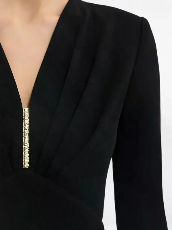 Rebecca Vallance Tallon Long Sleeve Midi Dress