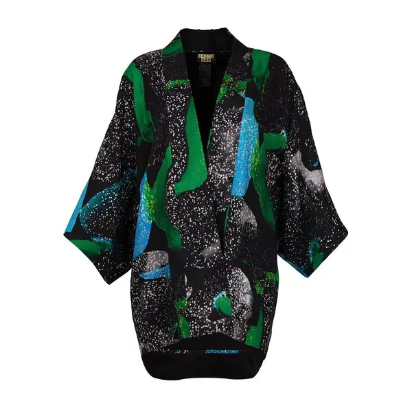 CRONO ZEE Bleu Reversible Kimono