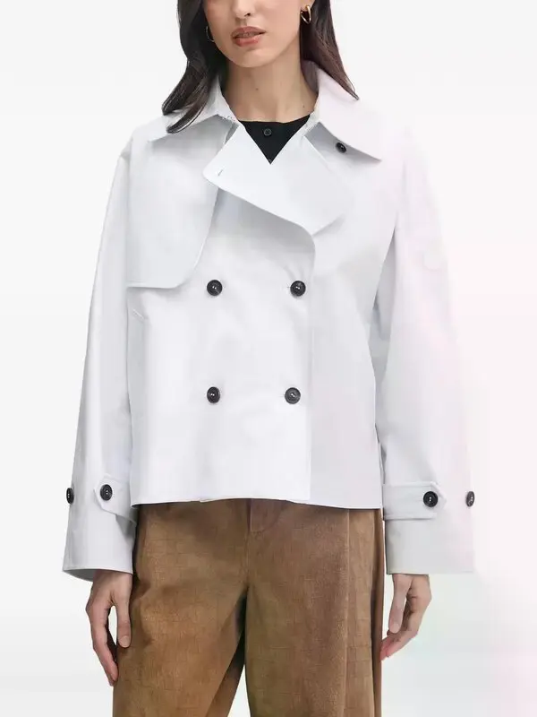 SAVE THE DUCK Double-breasted Cropped Jacket