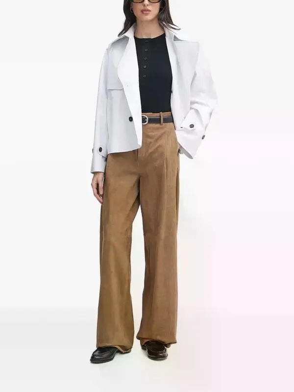SAVE THE DUCK Double-breasted Cropped Jacket