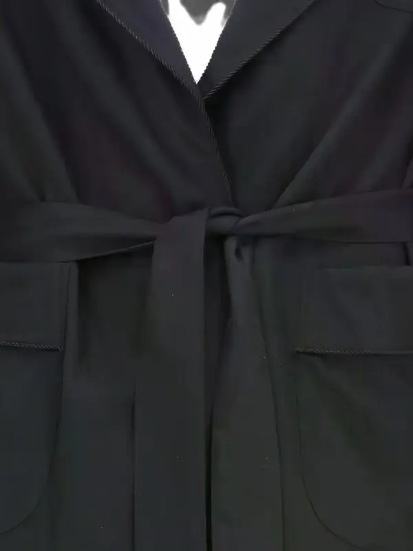 Isaia Belted Shawl-lapel Robe