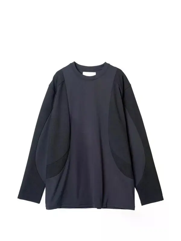 YOSHIOKUBO Panelled Long-sleeve T-shirt