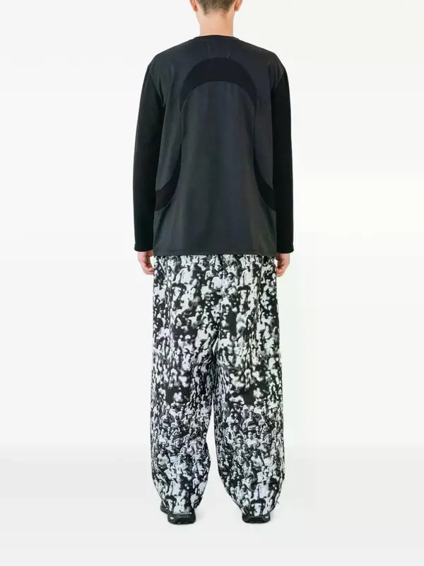 YOSHIOKUBO Panelled Long-sleeve T-shirt