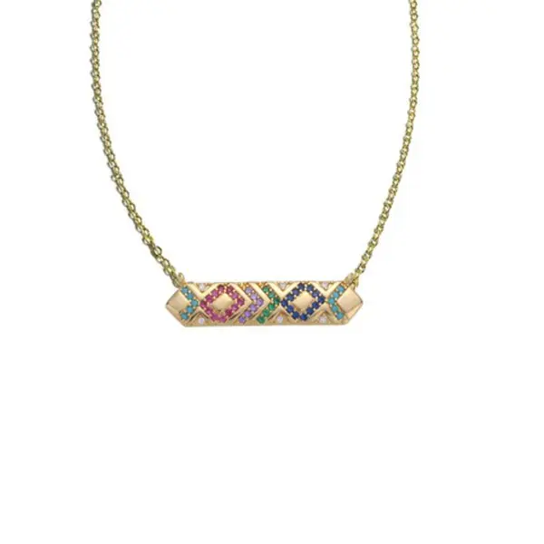 Rachel Nathan Prismatic Necklace