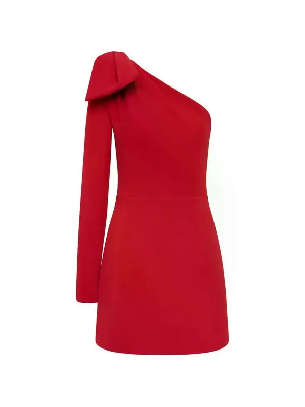 Rebecca Vallance Raziel Asymmetrical One-shoulder Mini Dress